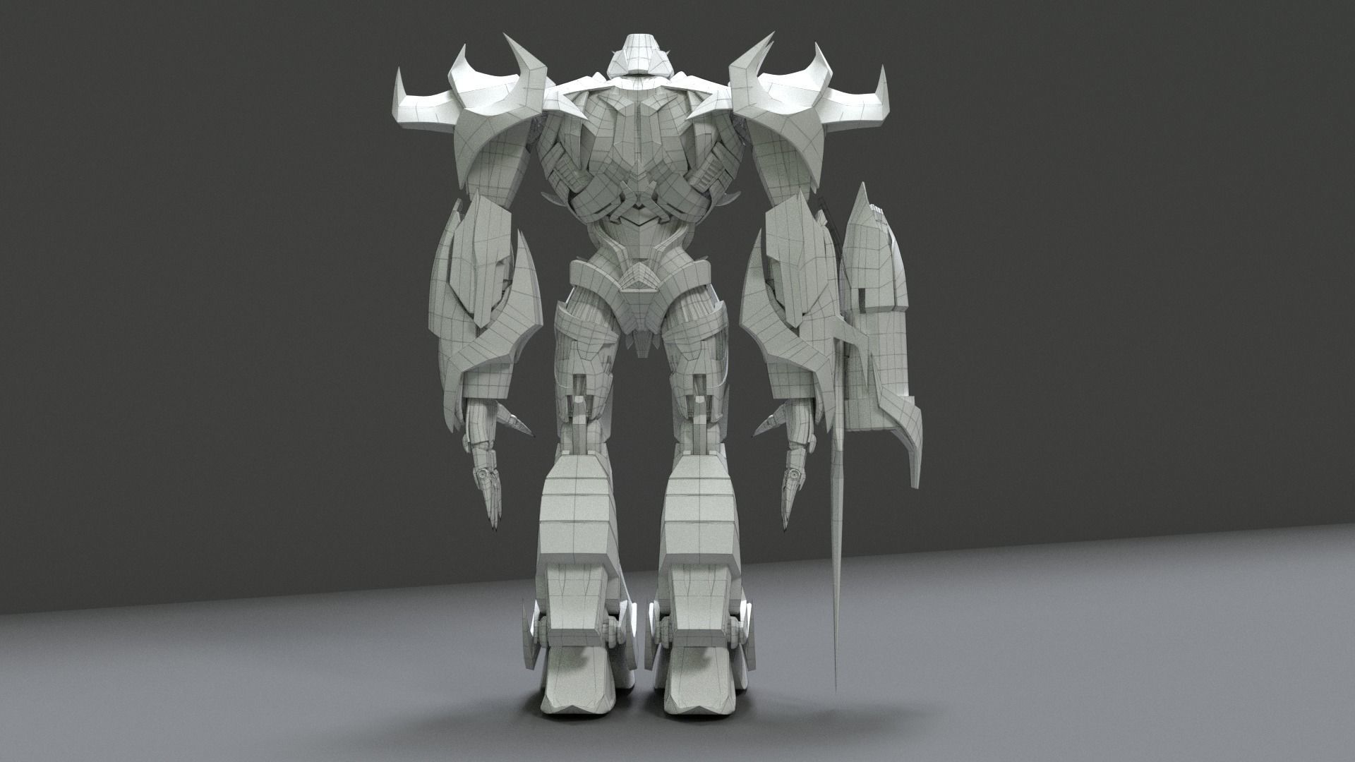 3D model TRANSFORMERS MEGATRON VR / AR / low-poly | CGTrader