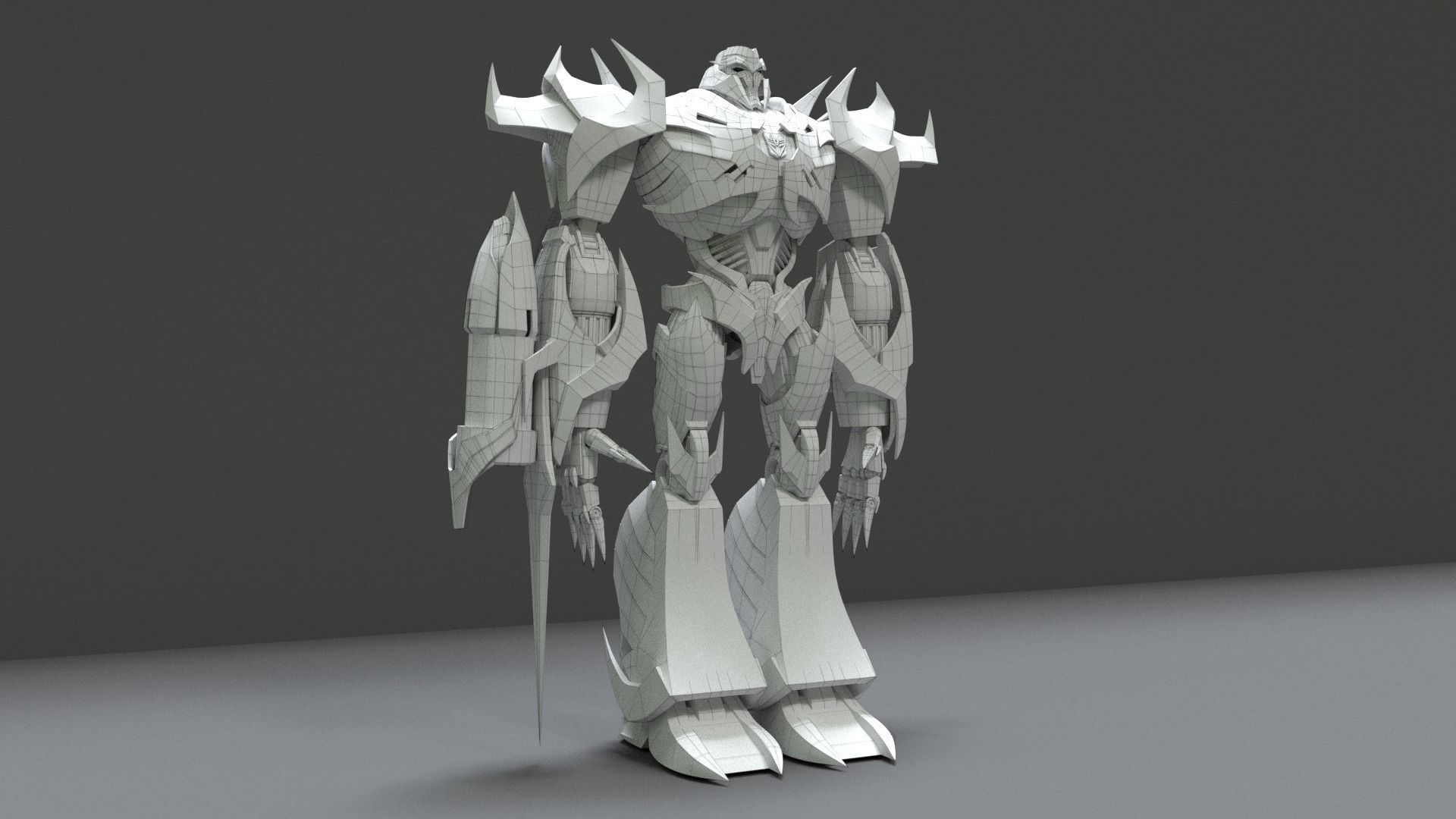 3D model TRANSFORMERS MEGATRON VR / AR / low-poly | CGTrader