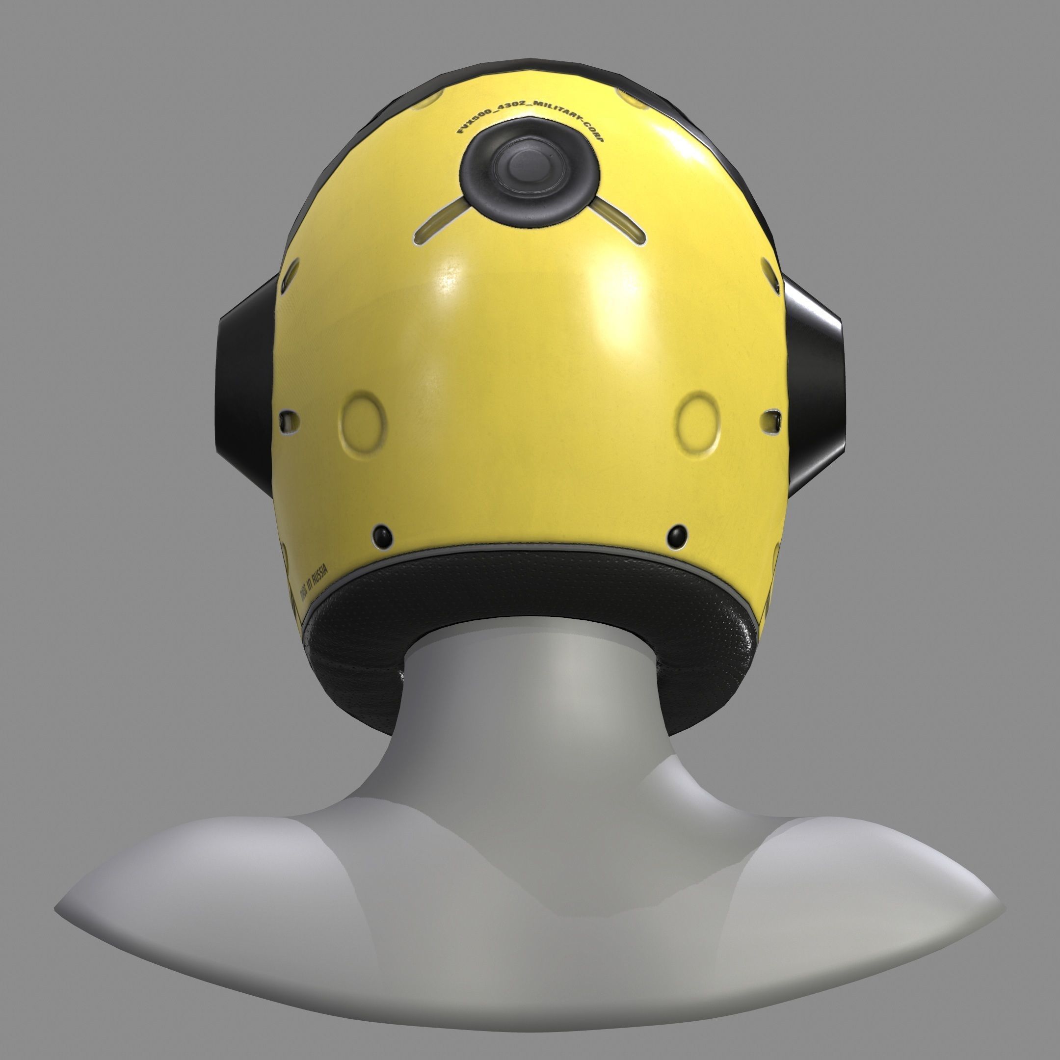 3D model FVX500 Helmet VR / AR / low-poly | CGTrader