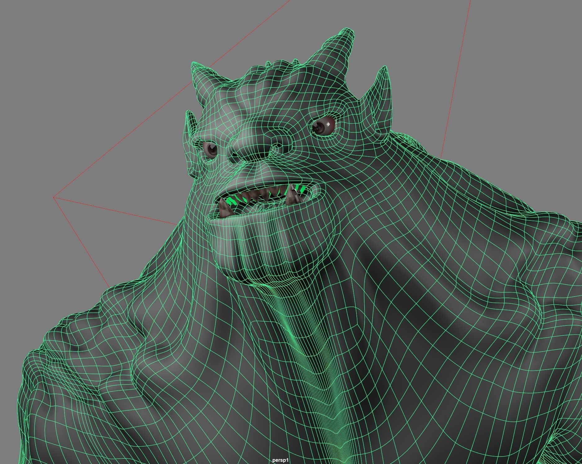 Muscular Orc 3D model rigged | CGTrader