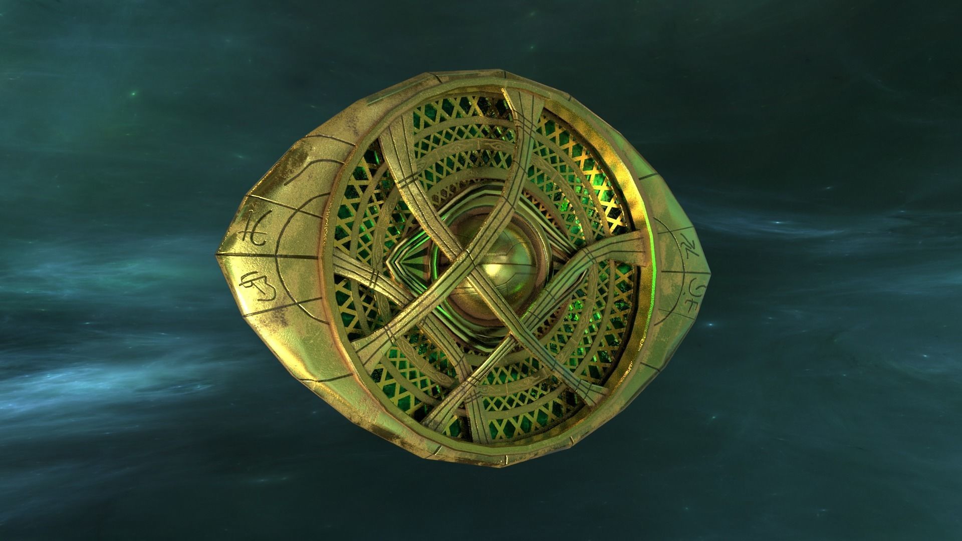3D model Dr Strange Eye of Agamotto VR / AR / low-poly | CGTrader