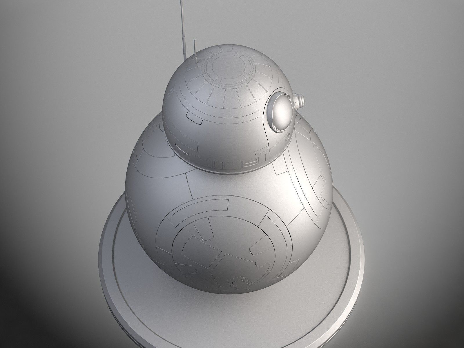 Star Wars Tech Droid bb8 3D model | CGTrader