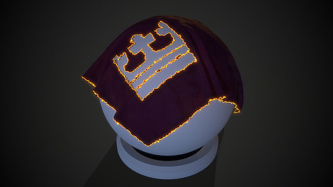 Burned cloth SP SmartMaterial Texture | CGTrader