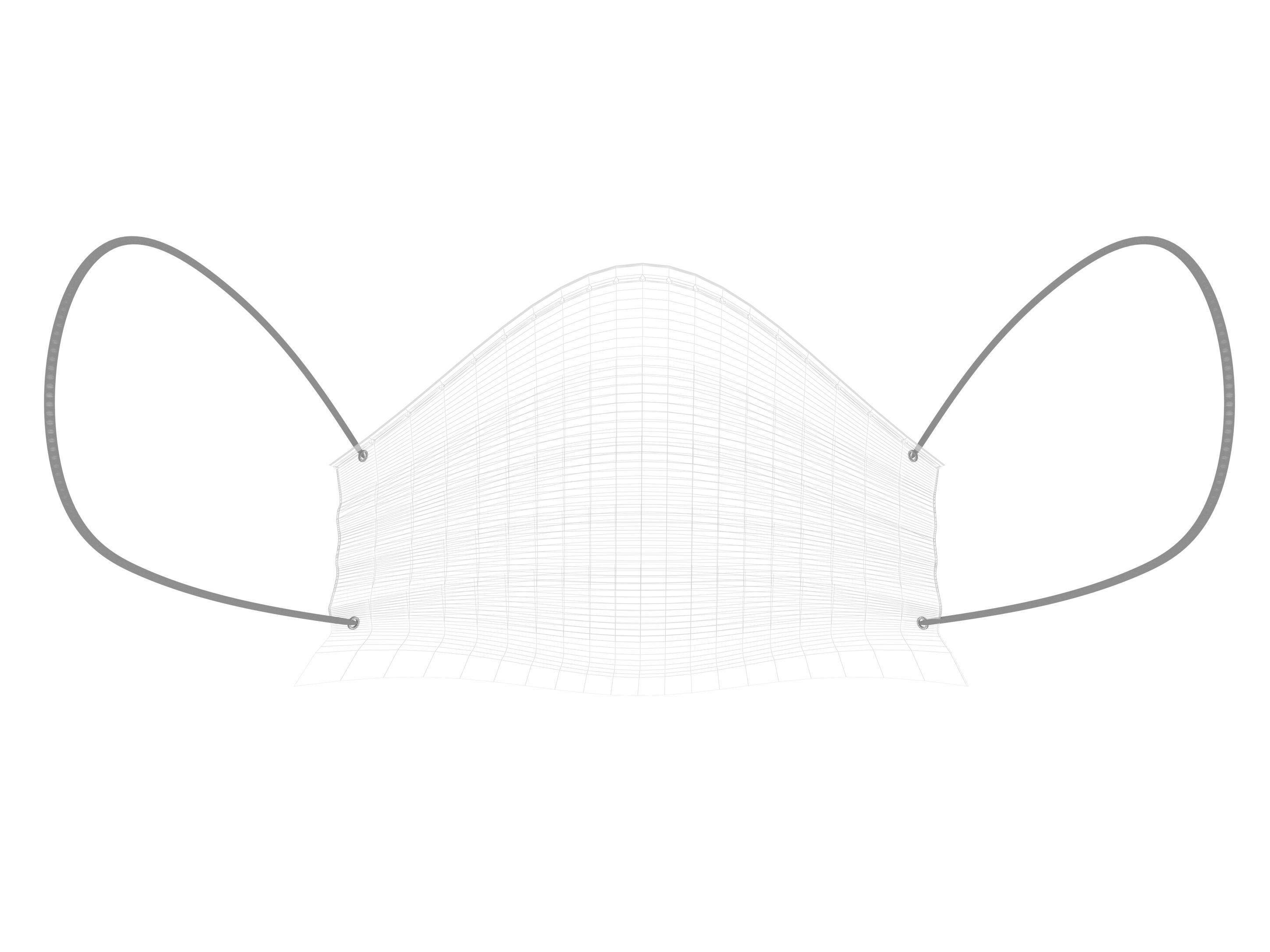 3D model anti corona mask VR / AR / low-poly | CGTrader