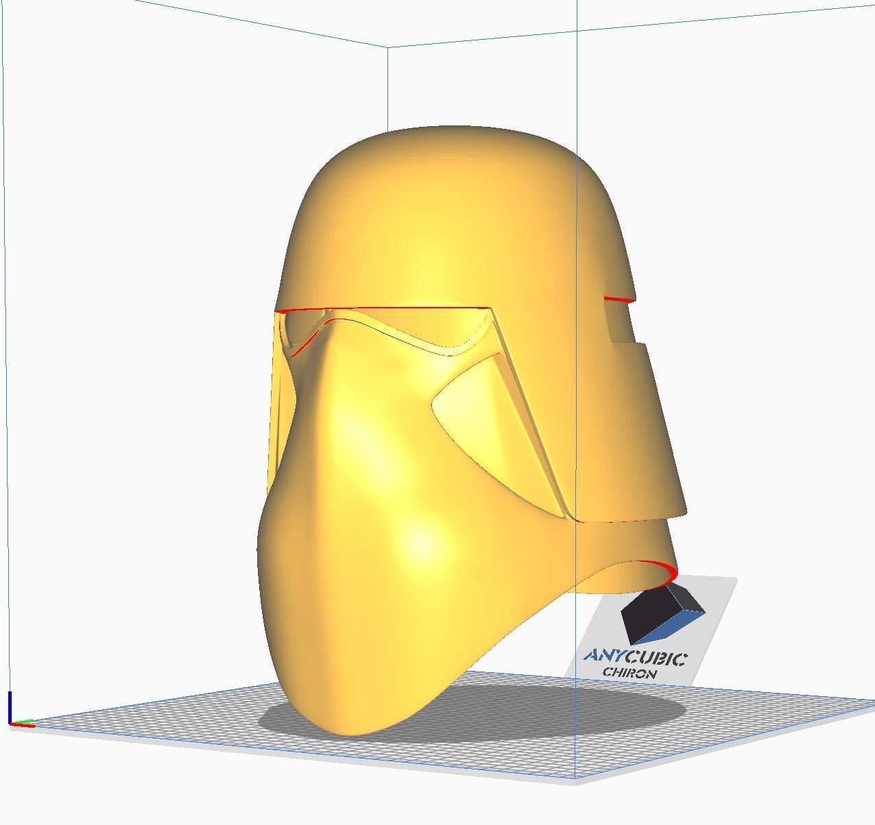 Star Wars Episode III Revenge of the Sith Galactic Marine Helmet 3D ...