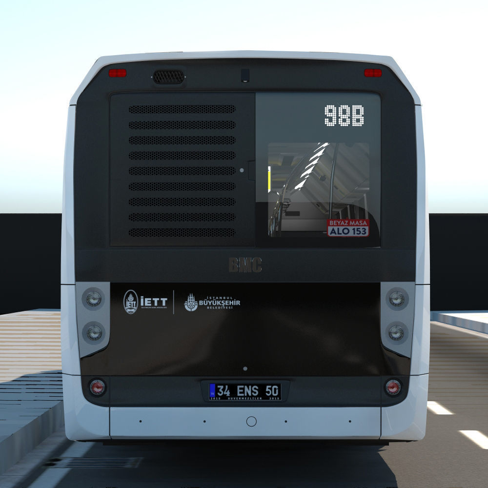 Bmc Procity CNG 2020 3D model | CGTrader