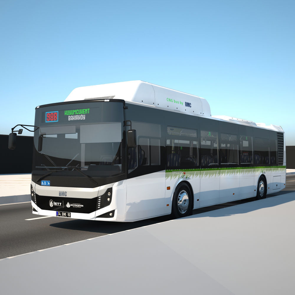 Bmc Procity CNG 2020 3D model | CGTrader