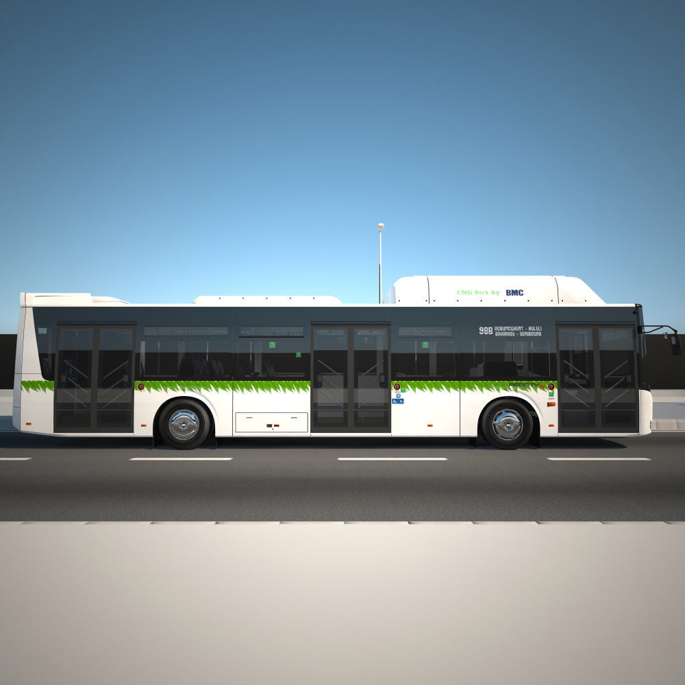 Bmc Procity CNG 2020 3D model | CGTrader