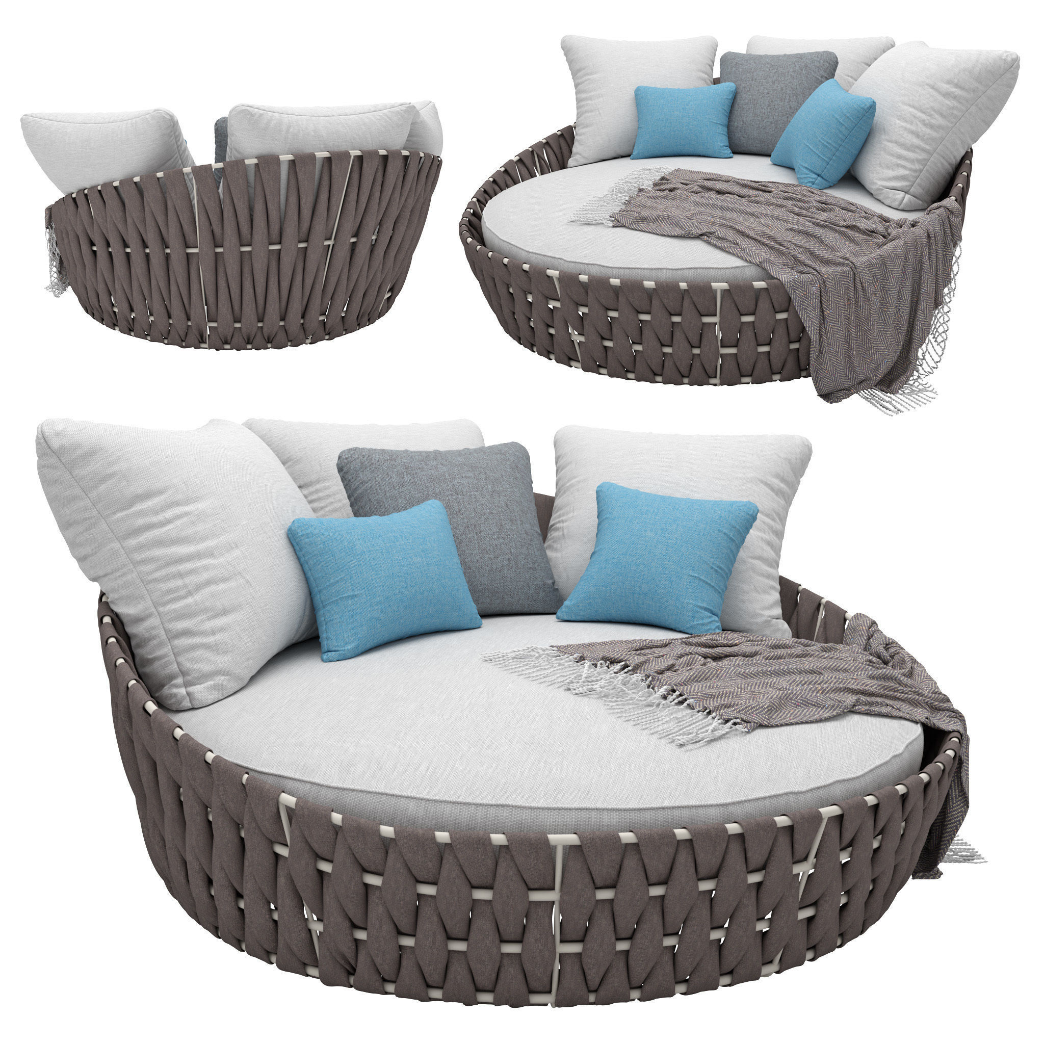 Tosca daybed 3D model | CGTrader