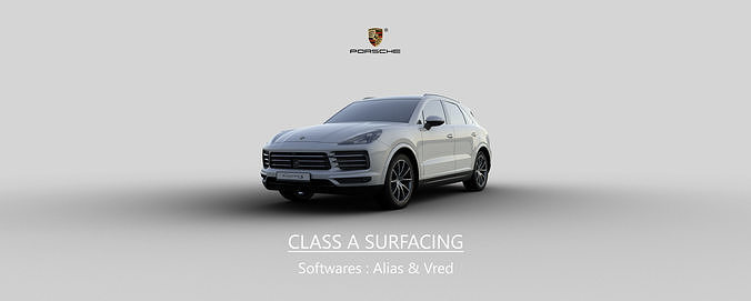 Porsche Cayenne S 3D model | CGTrader