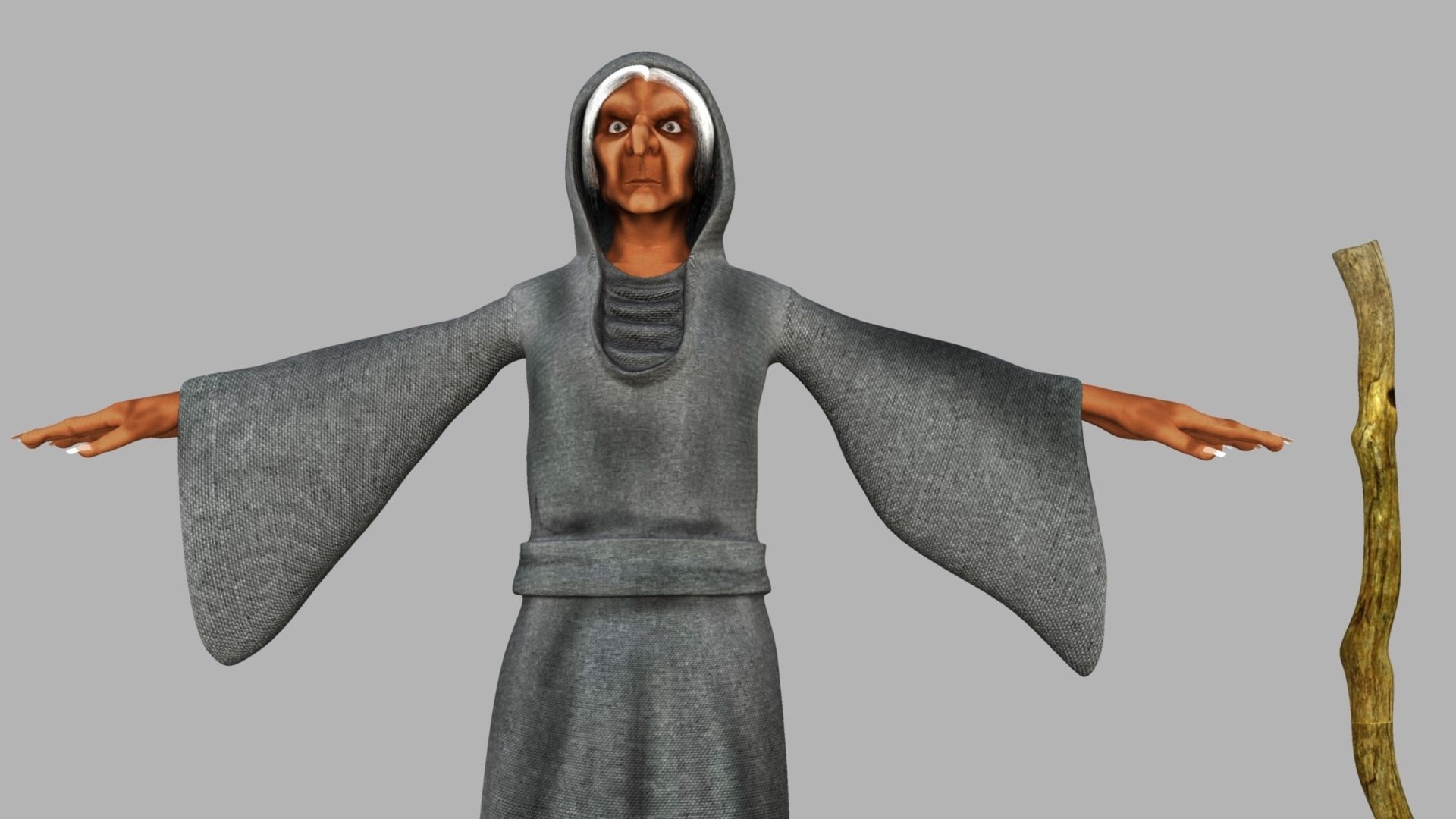 Female Witch 3D model | CGTrader