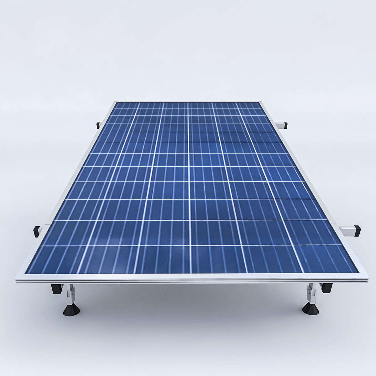 3D model 3D Solar Panel Model VR / AR / low-poly | CGTrader