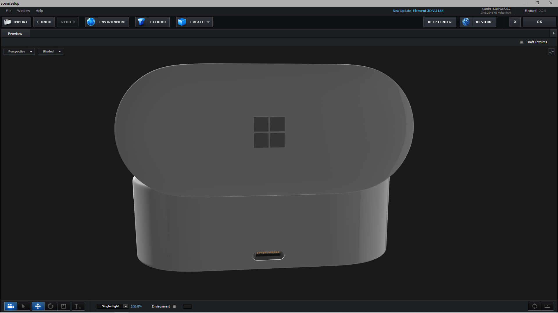 E3D - Microsoft Surface Earbuds 3D model | CGTrader