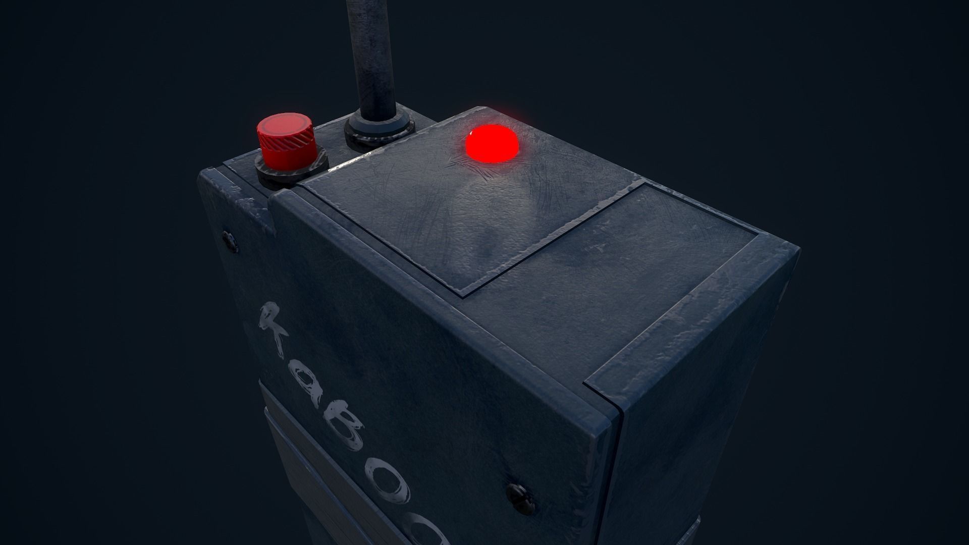 3D model Detonator VR / AR / low-poly | CGTrader