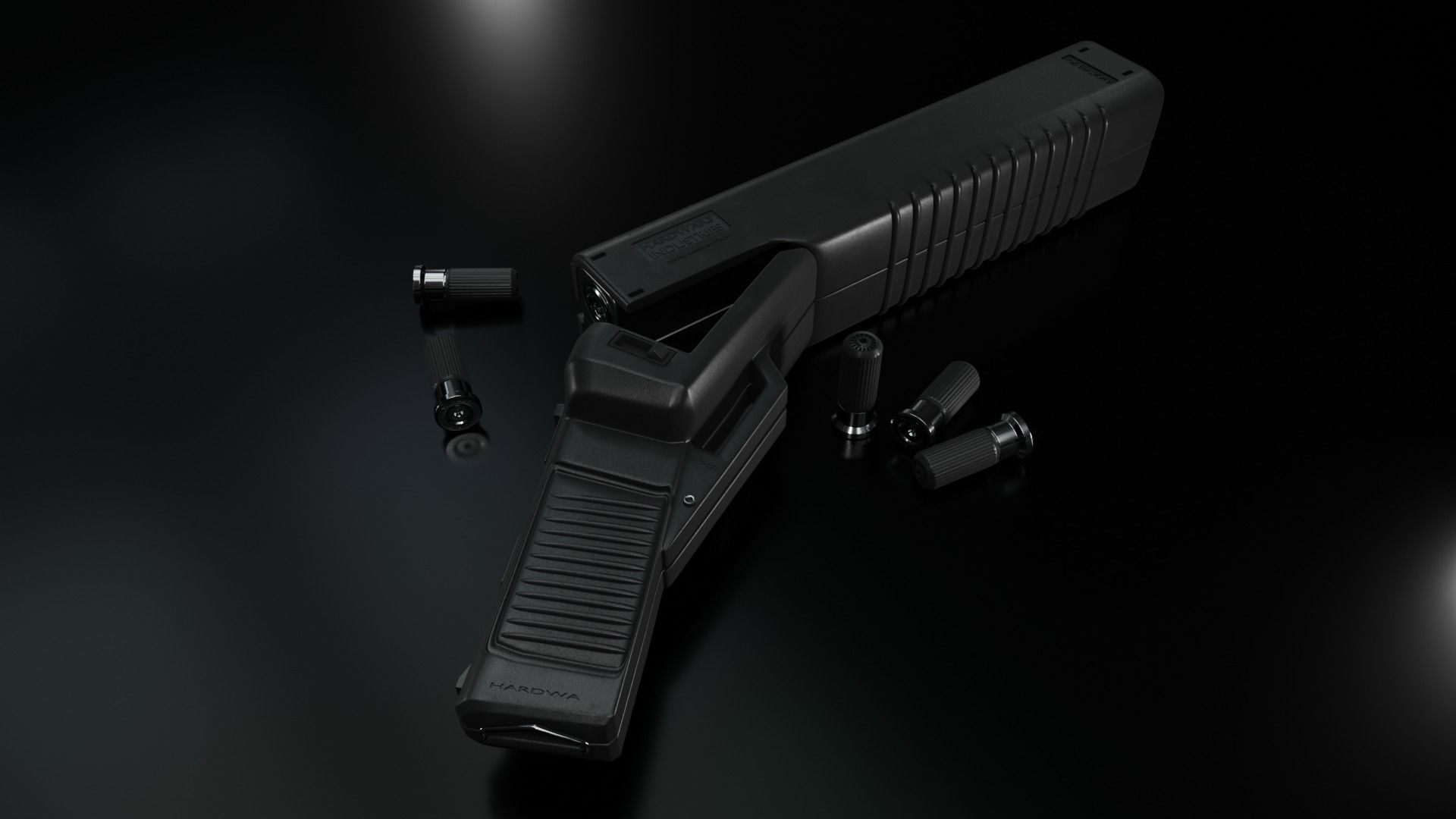 Shotgun DX-12 3D model | CGTrader