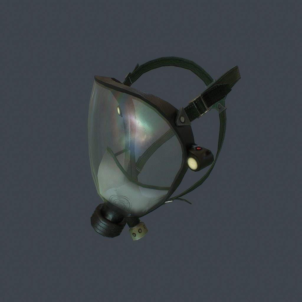 3D model Gas Mask VR / AR / low-poly | CGTrader