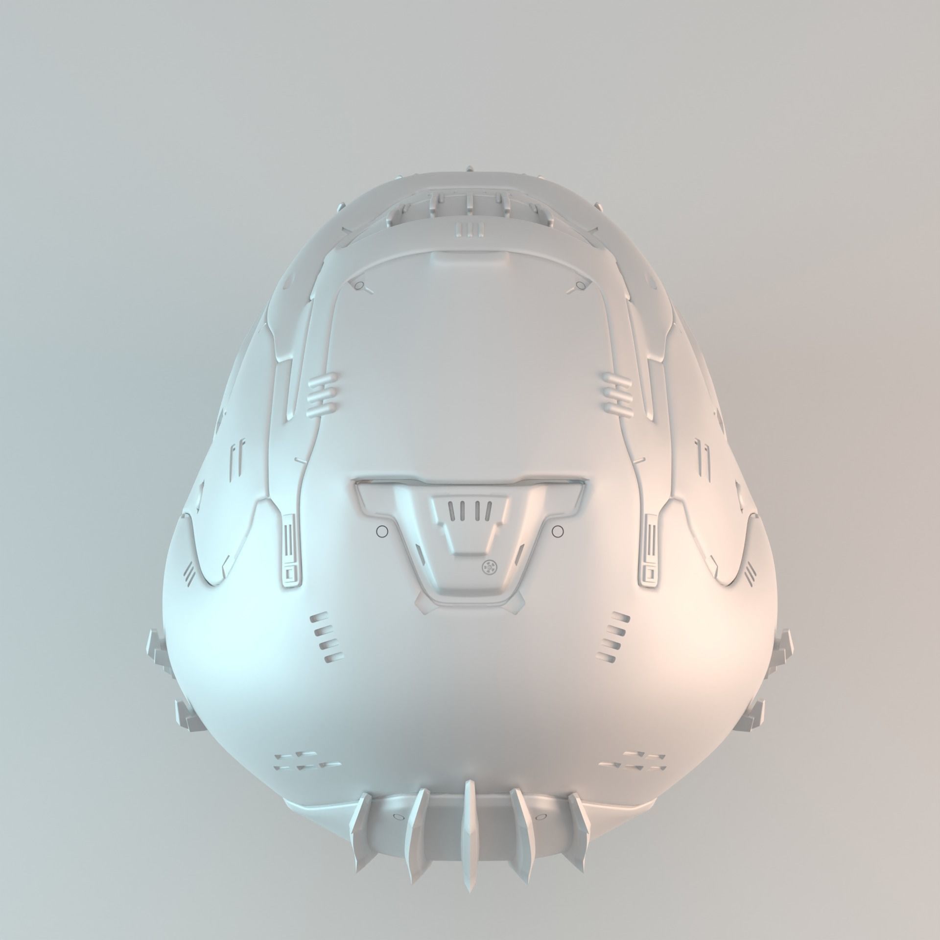 Doom Eternal Slayer Helmet 3D model 3D printable | CGTrader