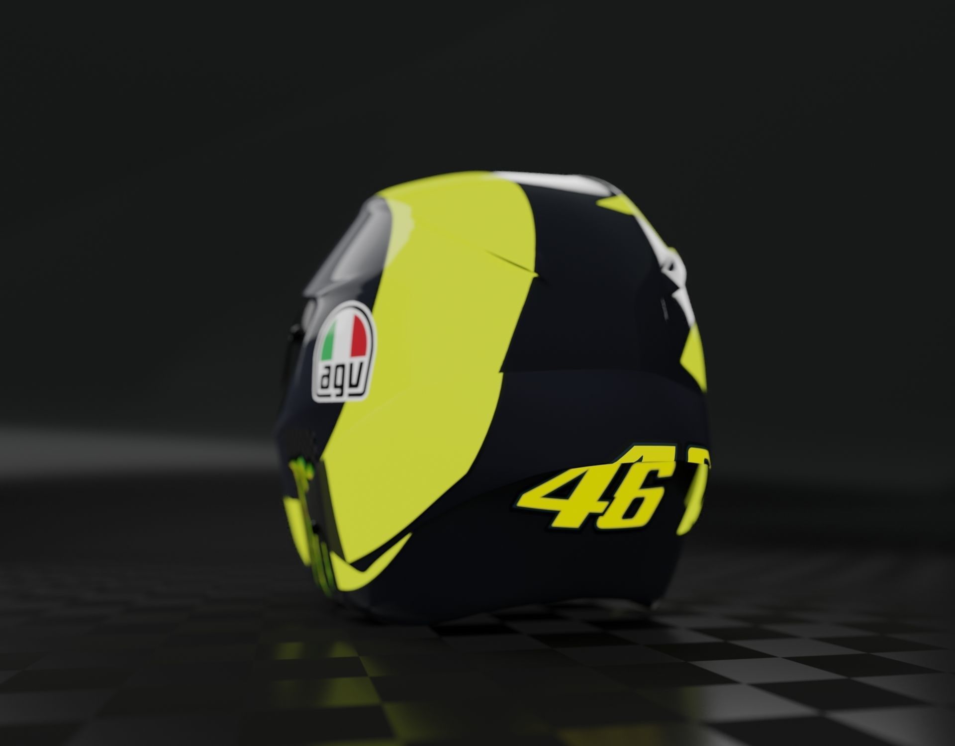 3D model Helmet racing motorsport collection VR / AR / low-poly | CGTrader