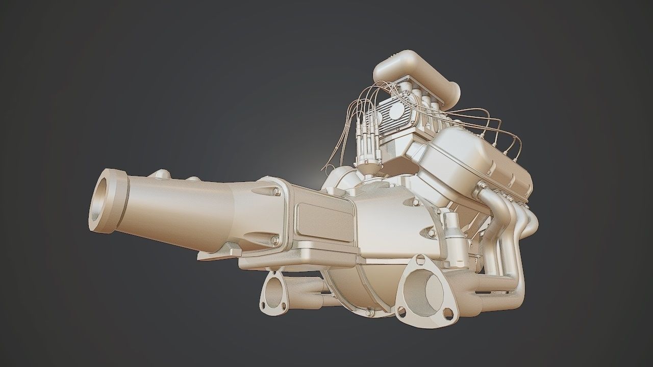1st gen HEMI 3D model | CGTrader