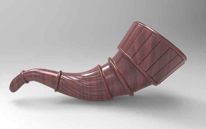 CORNUCOPIA wooden pipe 3D model 3D printable | CGTrader