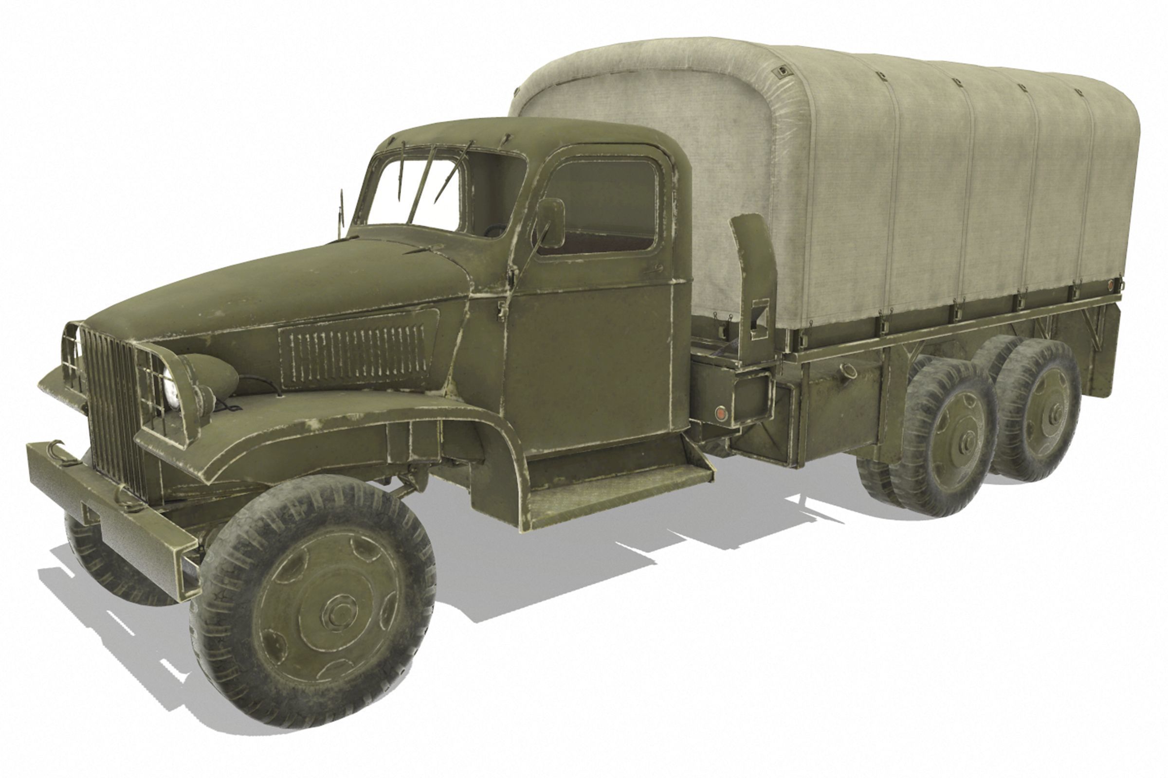 GMC cckw 352 3D asset | CGTrader