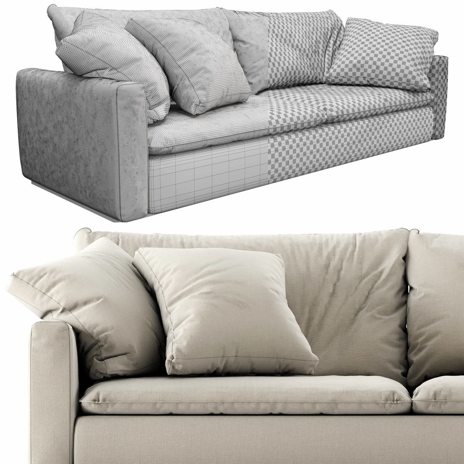 Indera Weeknd Sofa 3D model | CGTrader