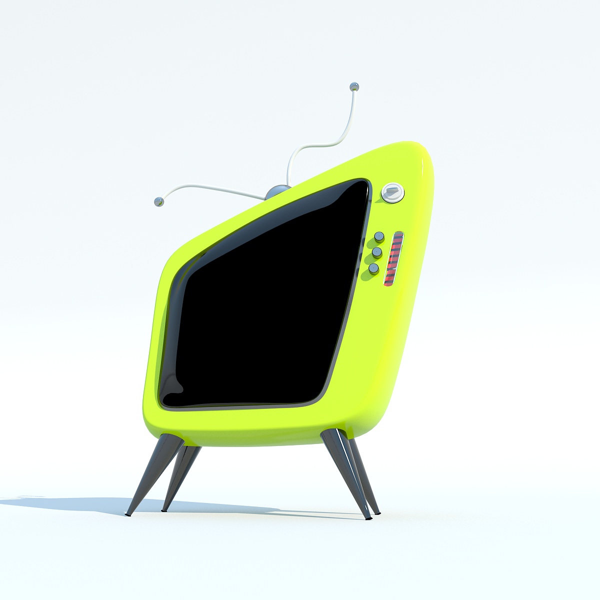 TV Cartoon 3D model | CGTrader