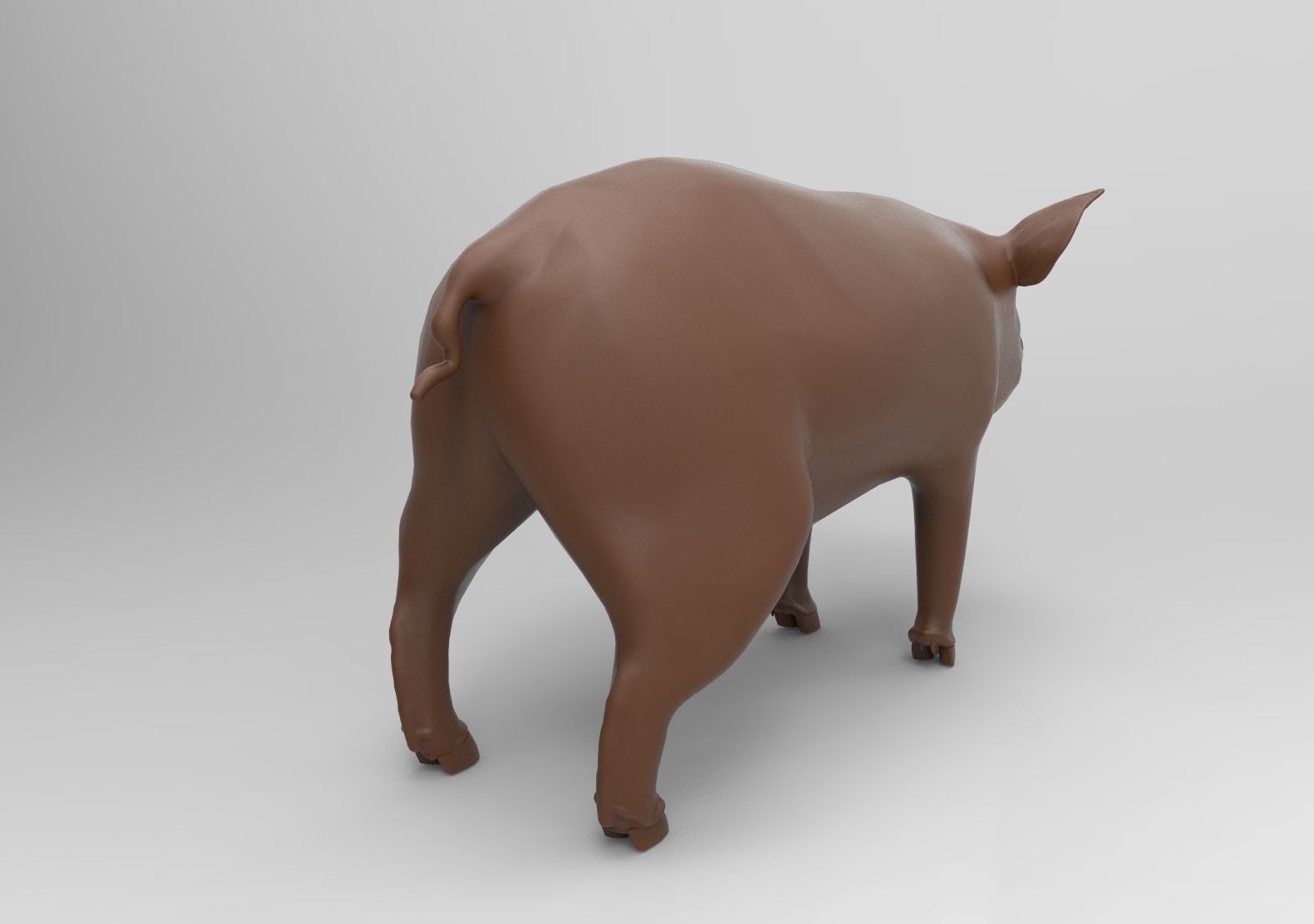 Pig 3d model 3D model 3D printable | CGTrader