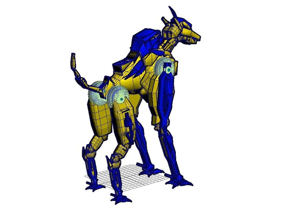 ZOID DOG ROBO 3D model 3D printable | CGTrader