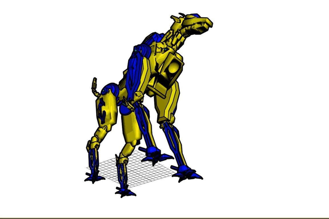 ZOID DOG ROBO 3D model 3D printable | CGTrader