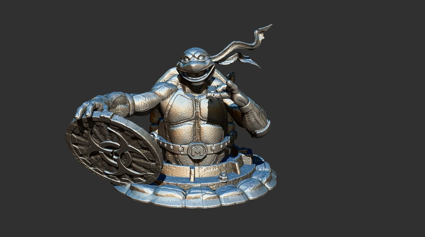 Ninja Turtles 3D model 3D printable | CGTrader