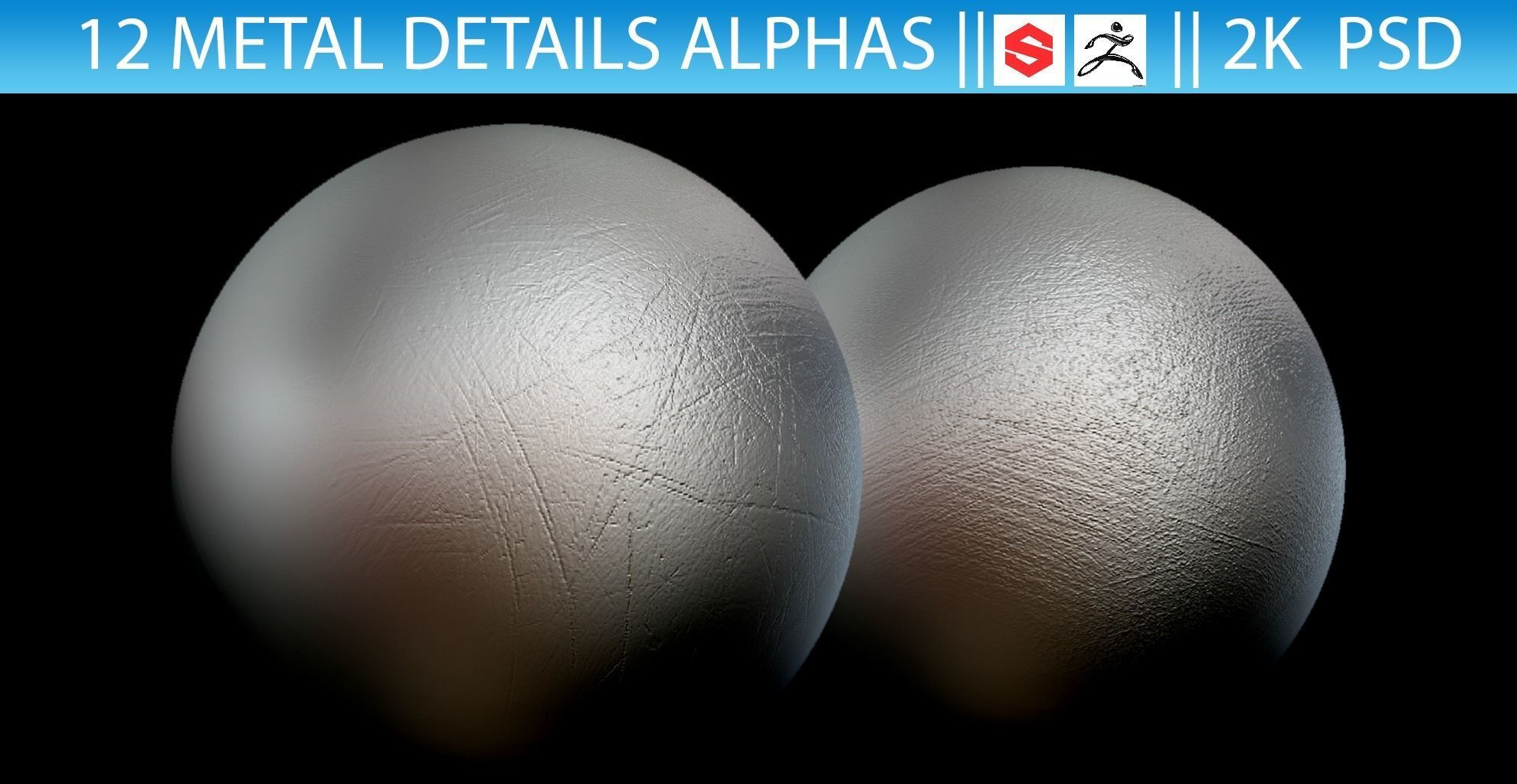 12 Metal Details Alphas for Zbrush and Substance 3D model | CGTrader