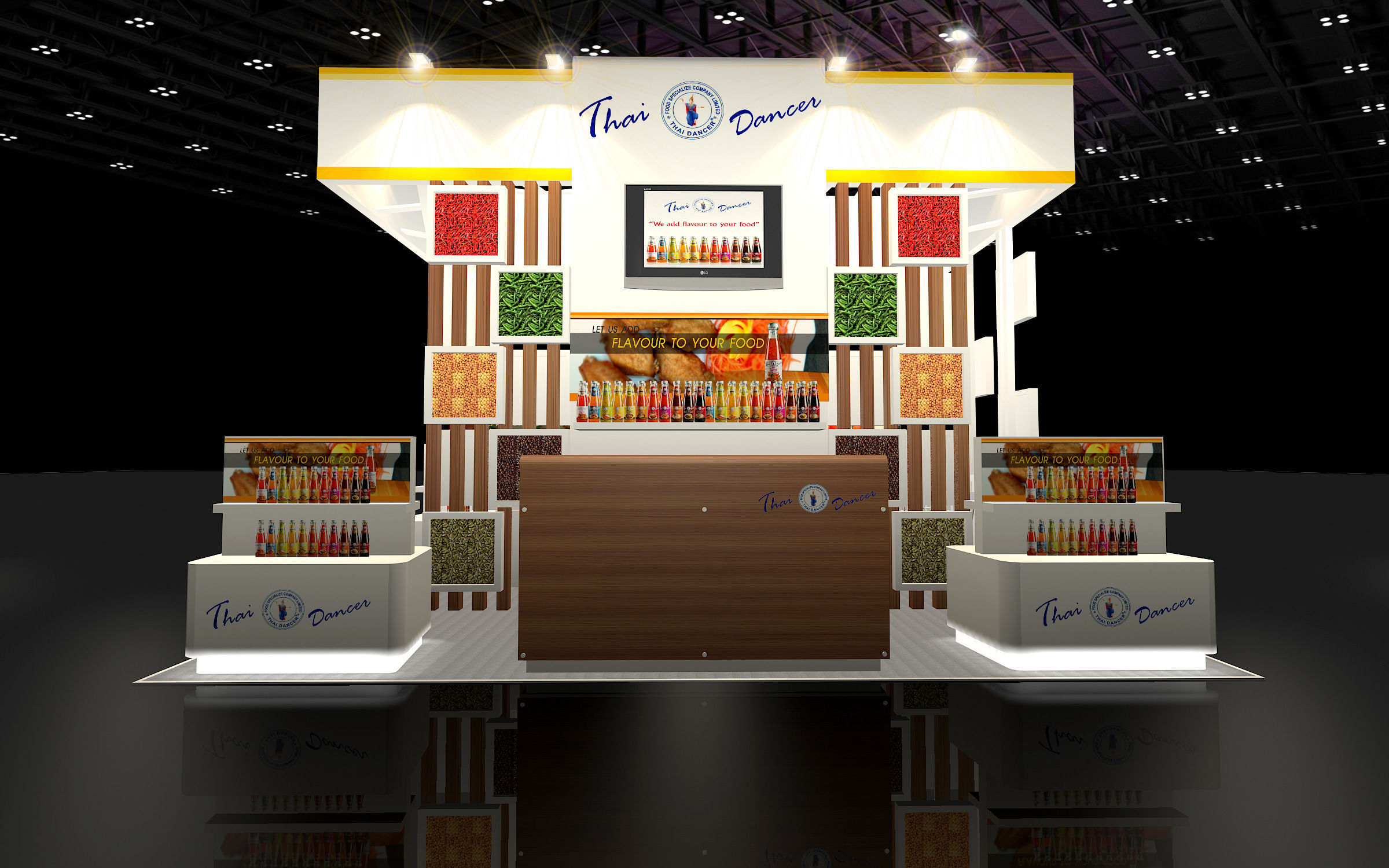 Food Show Booth Designs