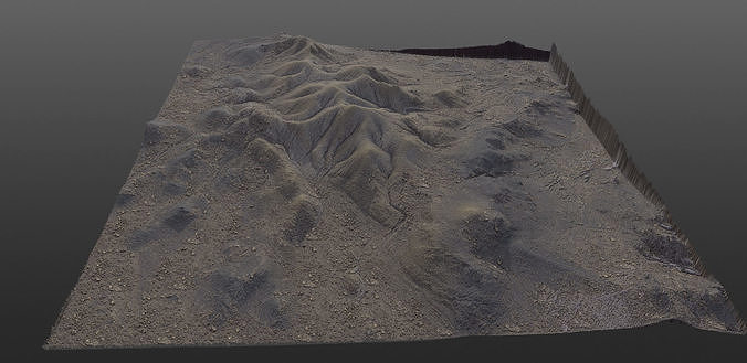 Sandy Terrain 8K PBR Texture | CGTrader