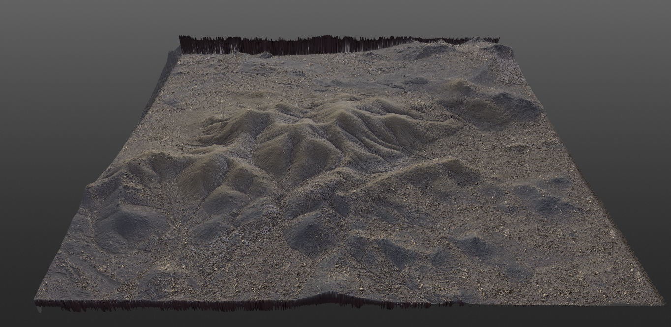 Sandy Terrain 8K PBR Texture | CGTrader