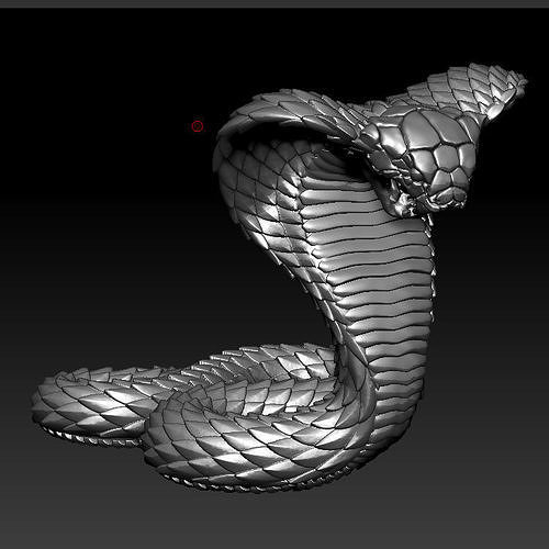 cobra snake 3D model 3D printable | CGTrader
