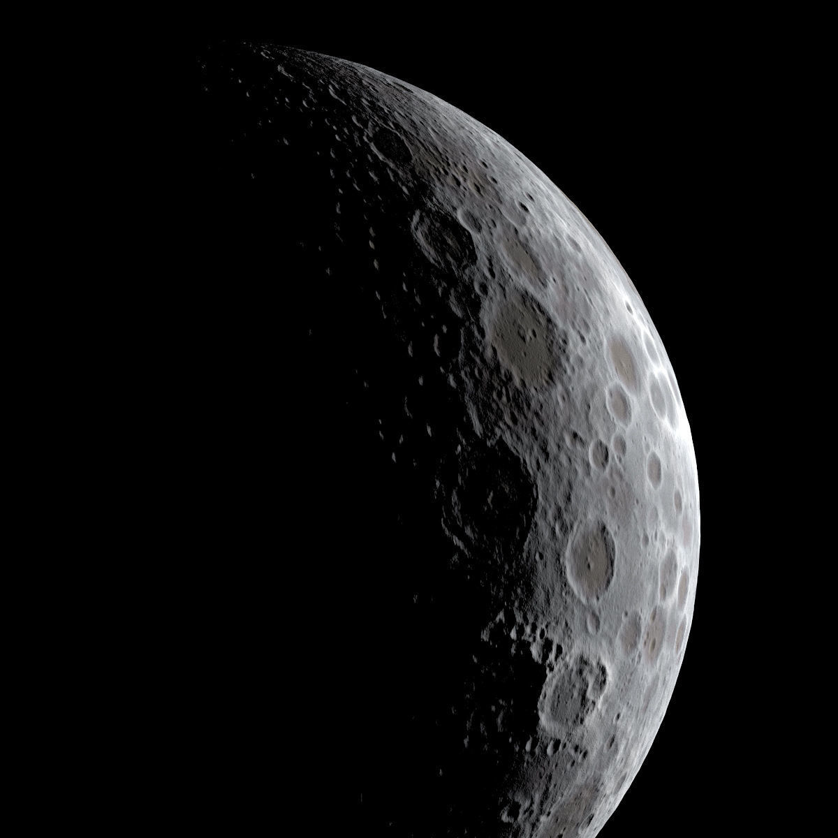 3D model Dwarf Planet or Moon - Alien Planet 8K VR / AR / low-poly ...