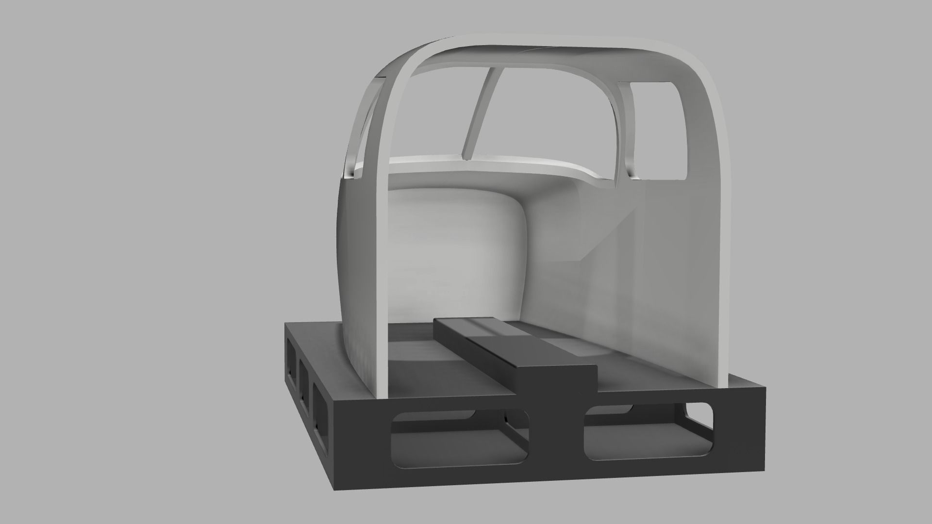 Piper Seneca Flight Simulator Cockpit shell 3D model 3D printable ...