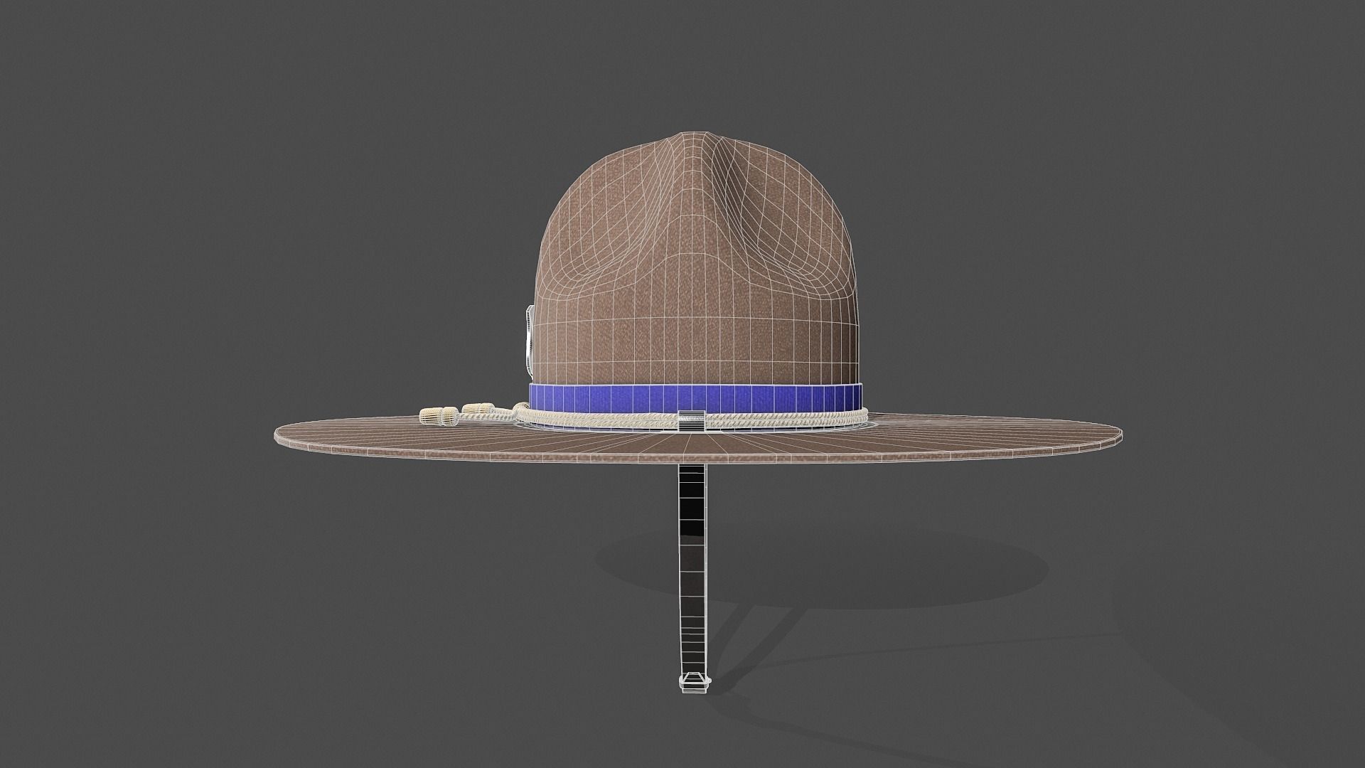 State Police Hat - Tutorial Included 3D model | CGTrader