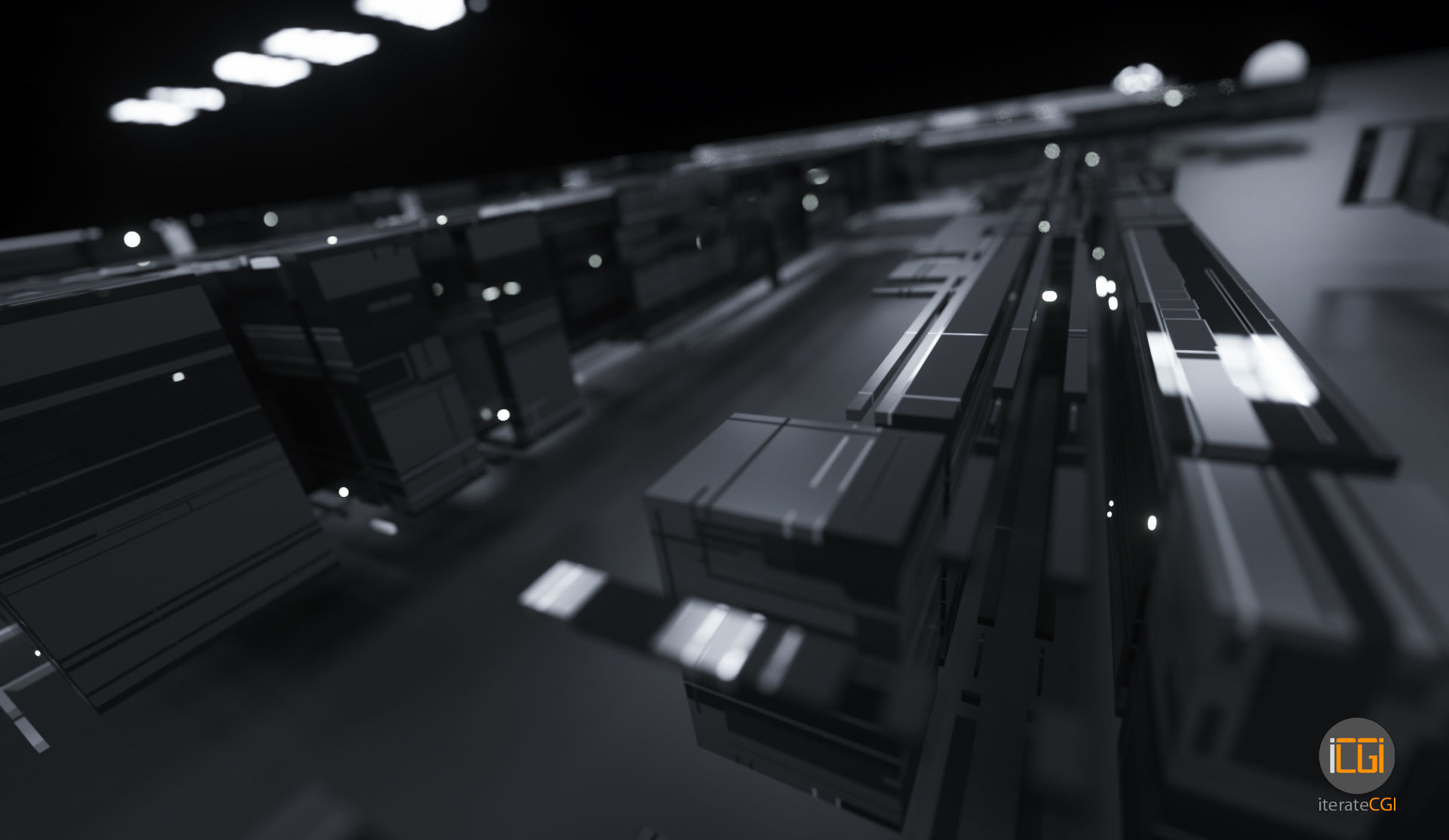 3D model Tech Greebles set 2 VR / AR / low-poly | CGTrader