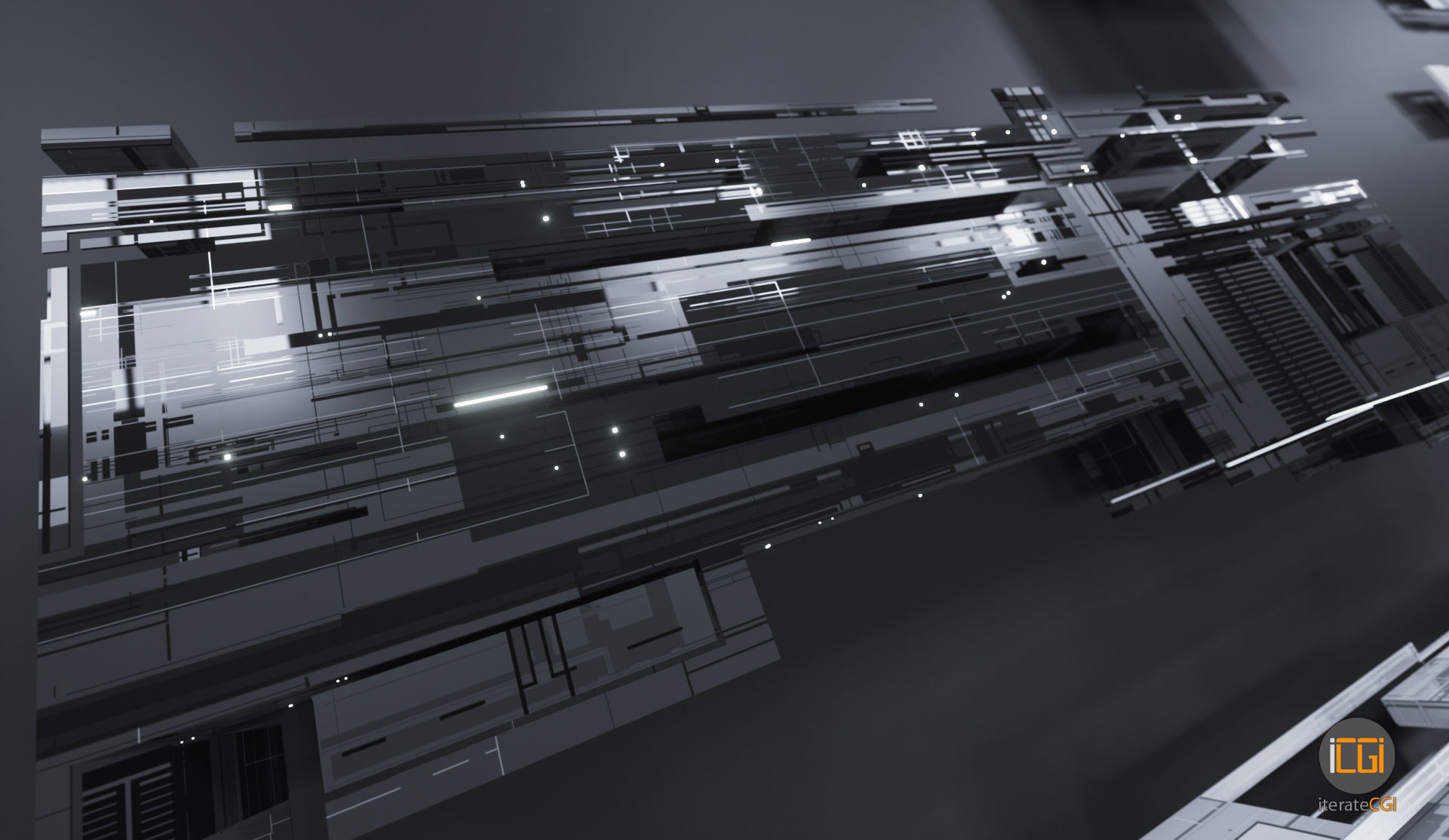 3D model Tech Greebles set 2 VR / AR / low-poly | CGTrader