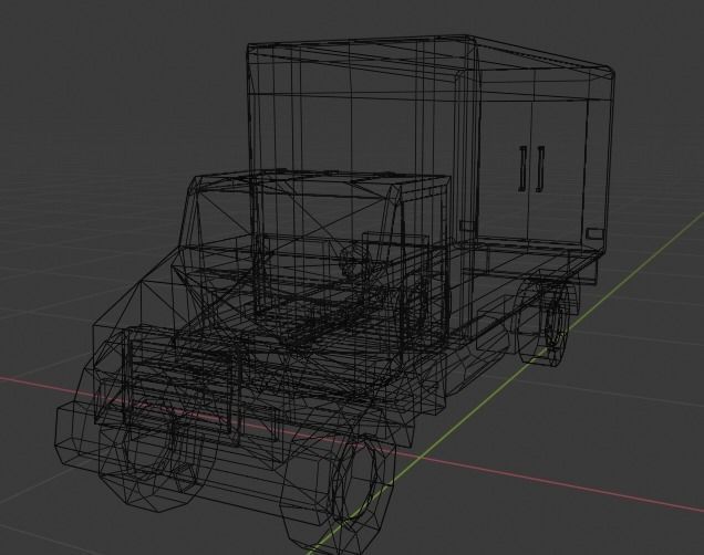Low Poly Van free VR / AR / low-poly 3D model | CGTrader