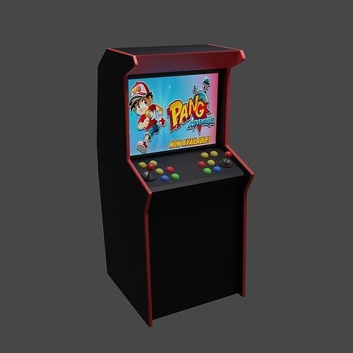 Arcade machine 3D model | CGTrader