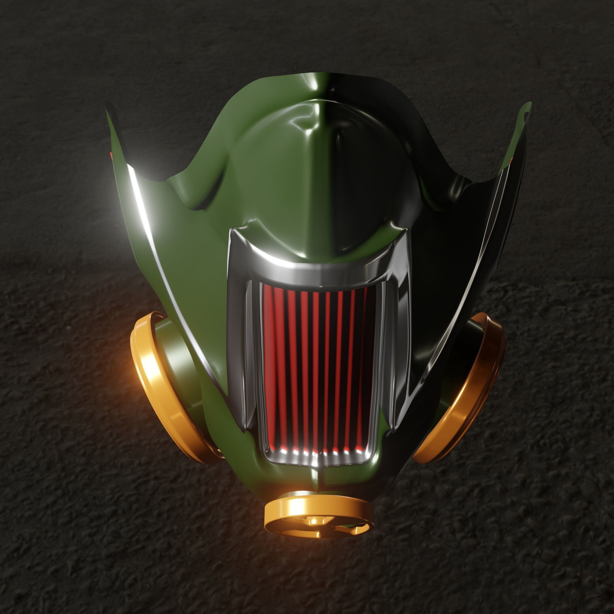 Mask 3D printing Covid -19 HOT-ROD STYLE 3D model 3D printable | CGTrader