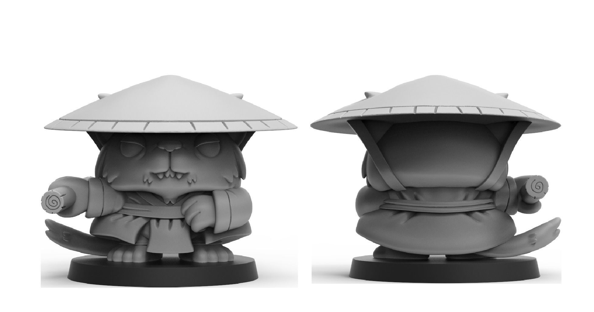 Heresylab - Chibi DD Cat Collection 12 models 3D model 3D printable ...