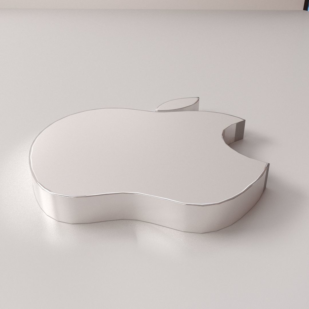 Apple Logo 3D model | CGTrader