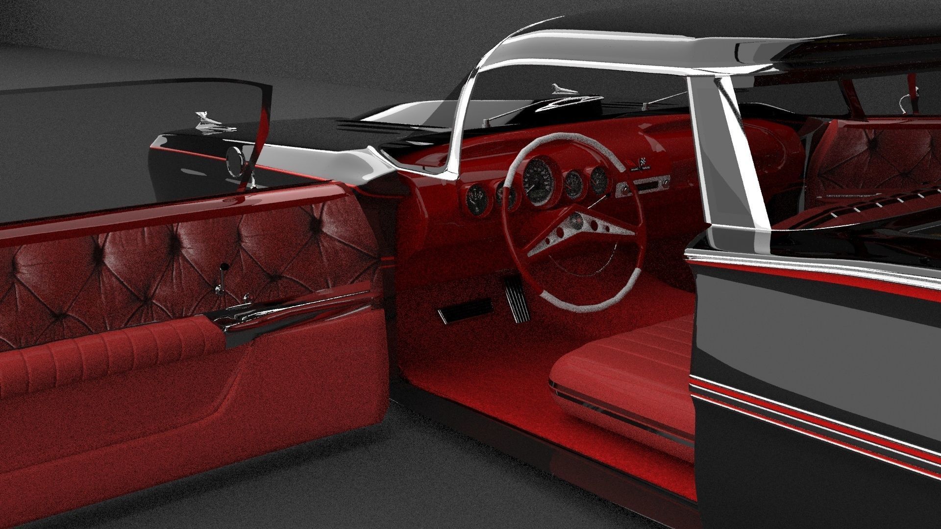 elcaminocar 3D model rigged | CGTrader