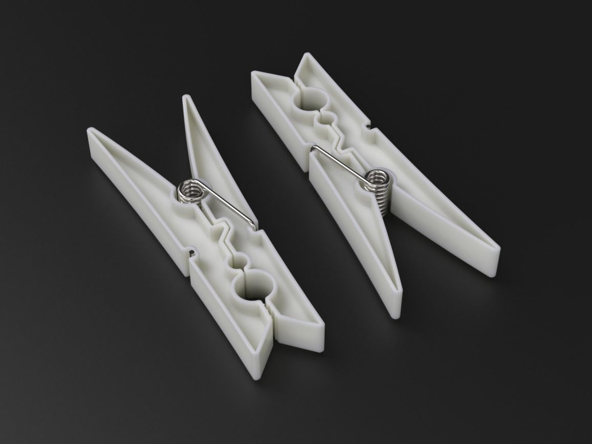 3D model Clothes Peg | CGTrader