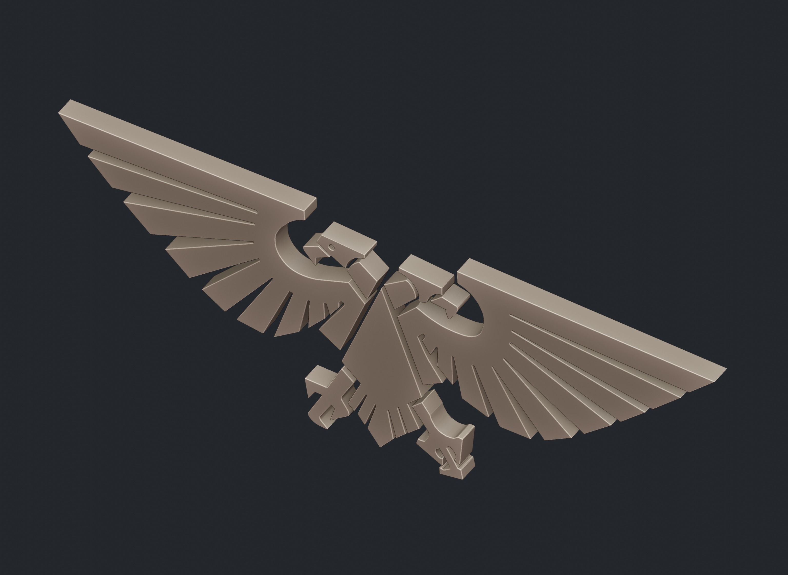 Aquila FanArt unofficial free 3D model 3D printable | CGTrader