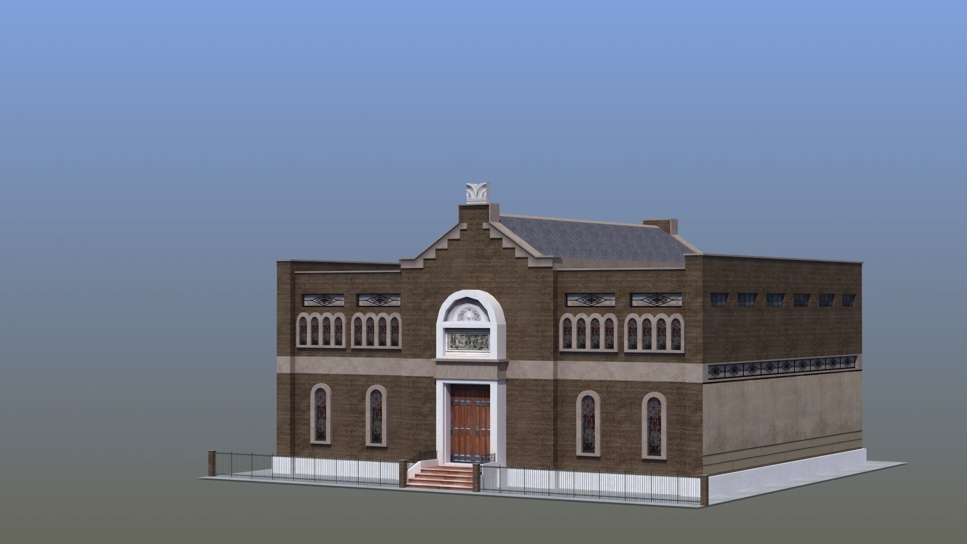 Synagogue 3D model | CGTrader